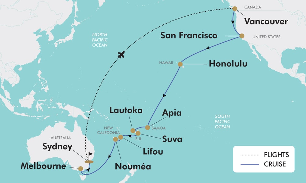 Luxury Transpacific Voyage | TripADeal