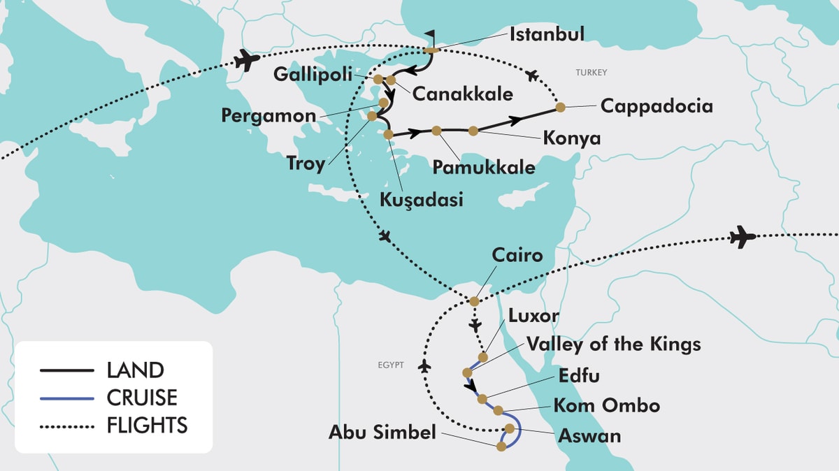 Treasures of Egypt & Turkey | TripADeal